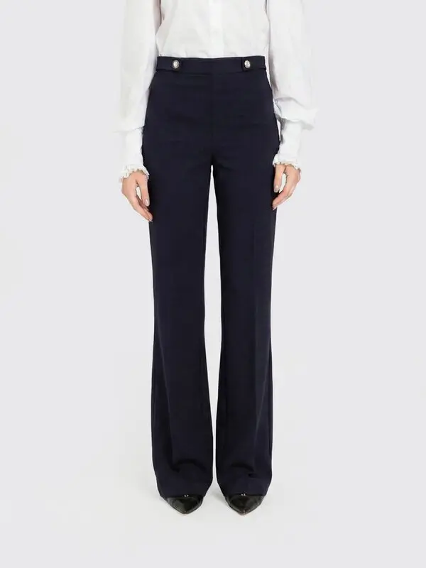 TWINSET Tailored Straight Leg Trousers