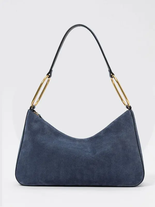TWINSET Suede Bag - Blue