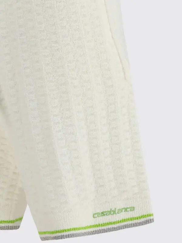 Casablanca Cotton Knit Jogging Shorts