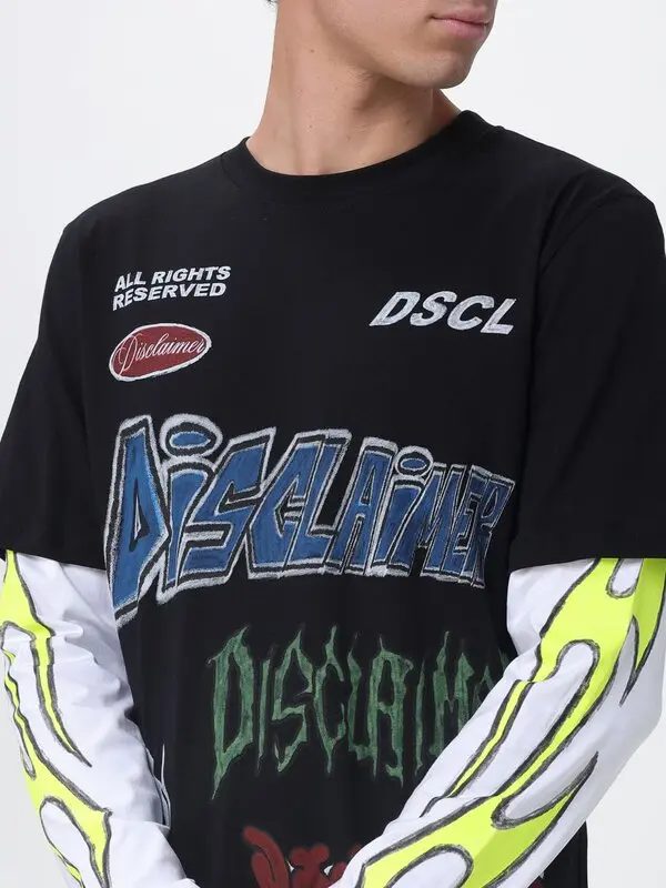 DISCLAIMER Cotton T-shirt With Logo