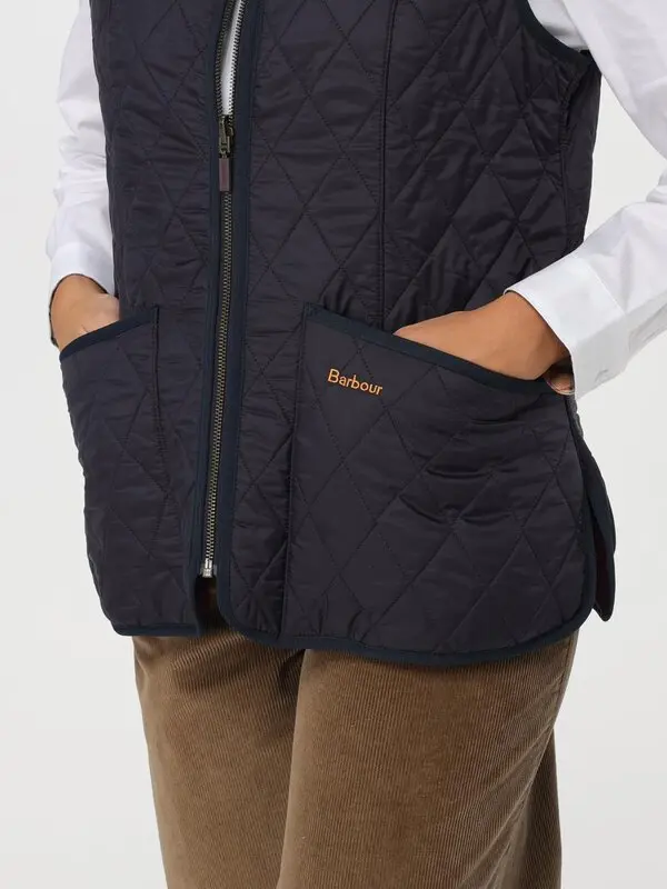 Barbour Quilted Zip-up Waistcoat