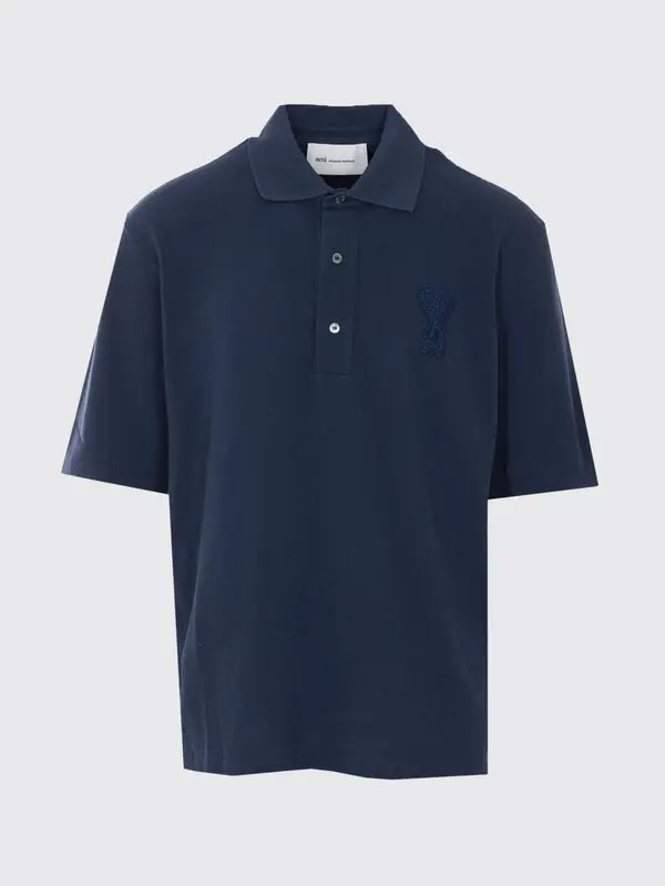 AMI Paris Cotton Polo Shirt