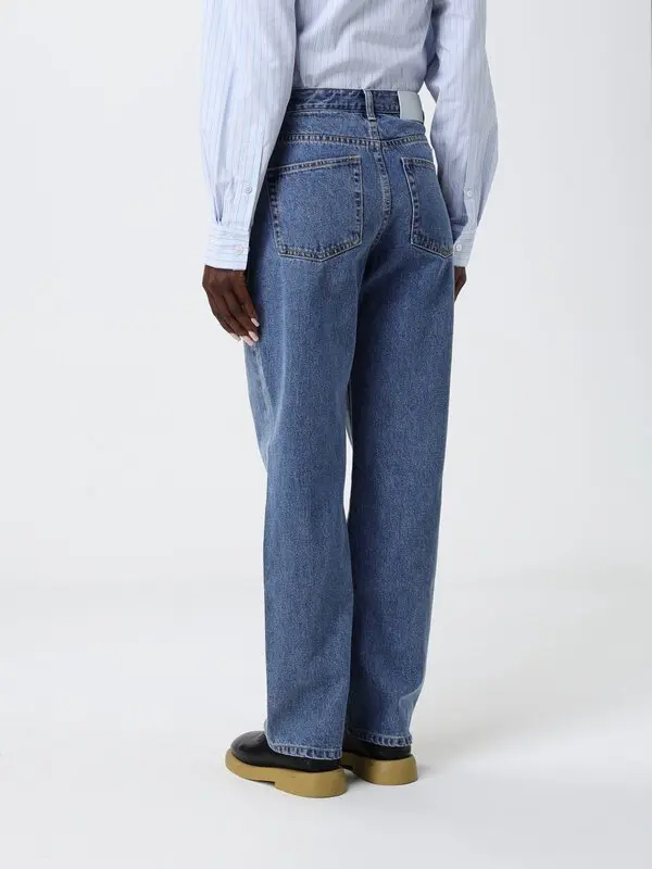 DUNST Straight Cotton Denim Jeans By