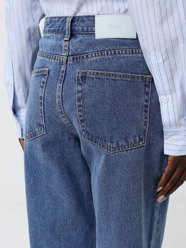 DUNST Straight Cotton Denim Jeans By
