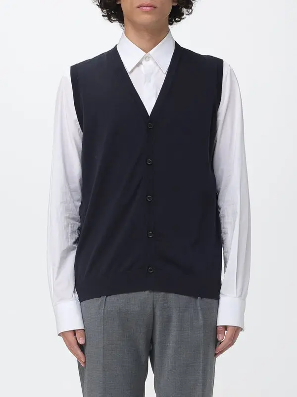 DRUMOHR Cotton Vest - Blue