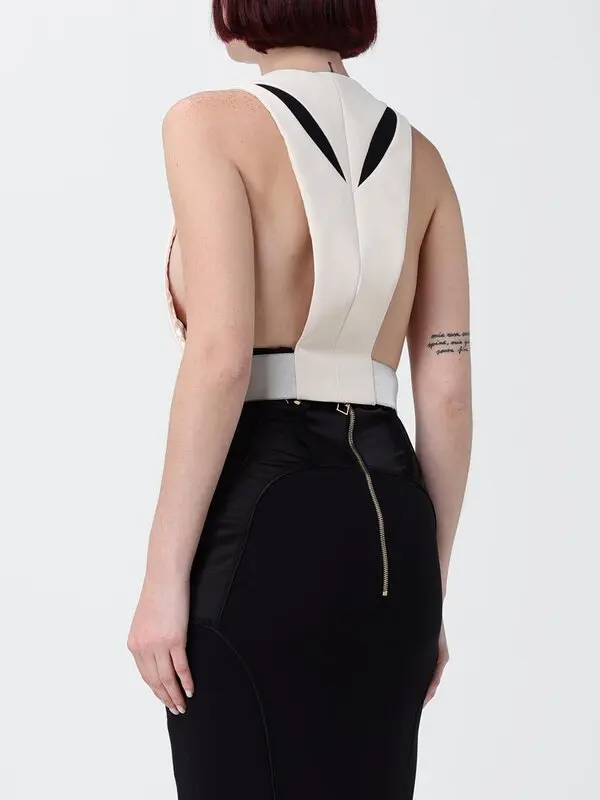 Elisabetta Franchi Single Breasted Vest - Butter