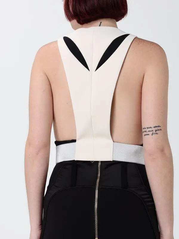 Elisabetta Franchi Single Breasted Vest - Butter