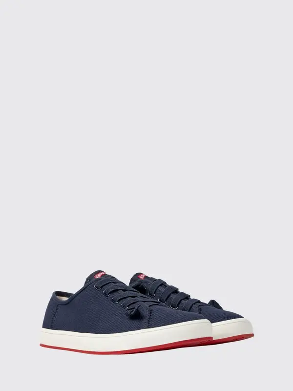 Camper Peu Rambla Ii Recycled Cotton Sneakers - Blue