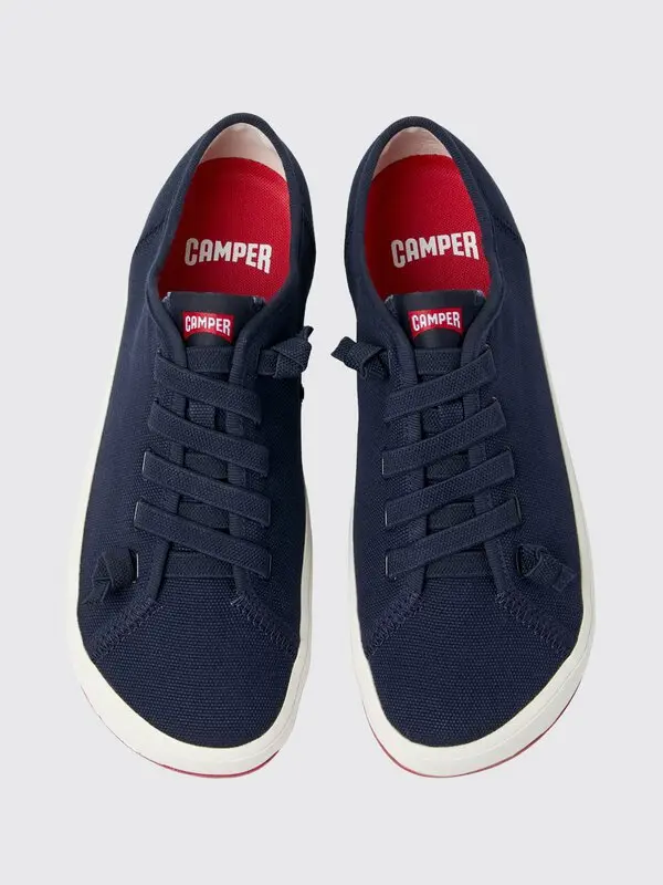 Camper Peu Rambla Ii Recycled Cotton Sneakers - Blue
