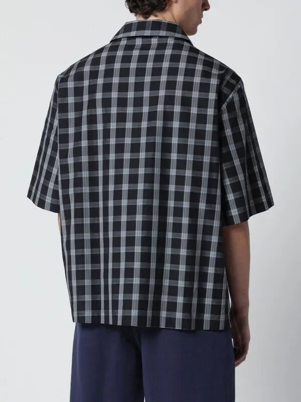 Studio Nicholson Casual Checked Cotton Shirt
