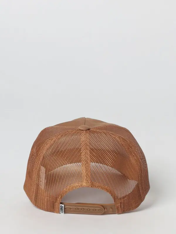 Obey Cotton And Mesh Nylon Hat With Logo