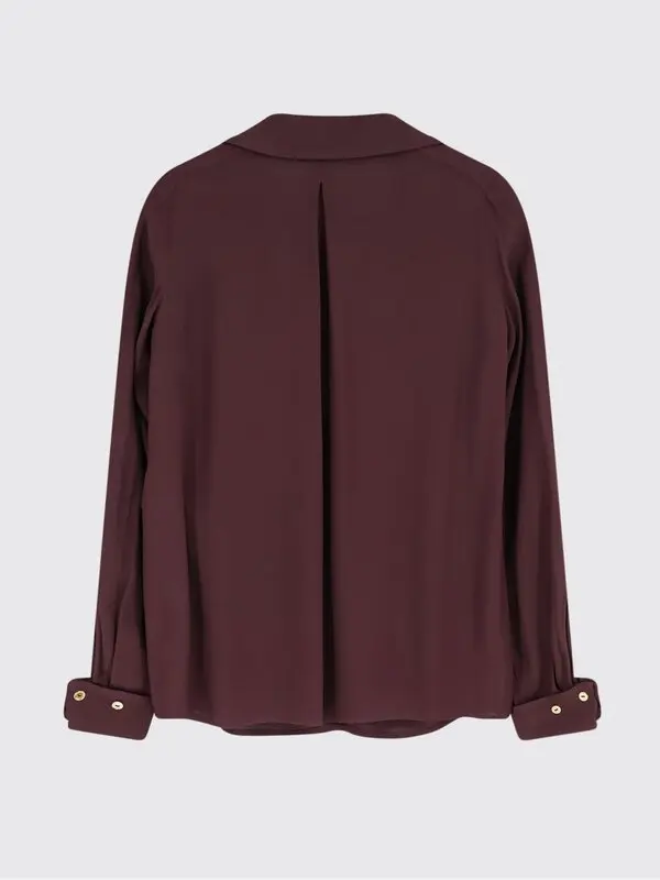 Elisabetta Franchi Crêpe Blouse - Brown