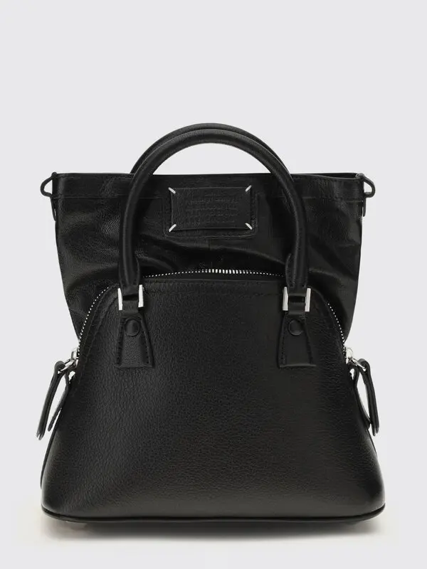 MAISON MARGIELA 5ac Grained Leather Bag