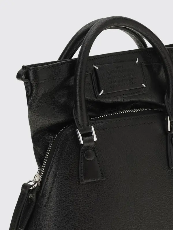 MAISON MARGIELA 5ac Grained Leather Bag