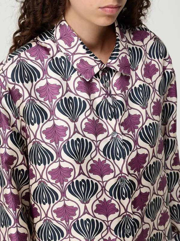 Max Mara Printed Silk Shirt - Fa01