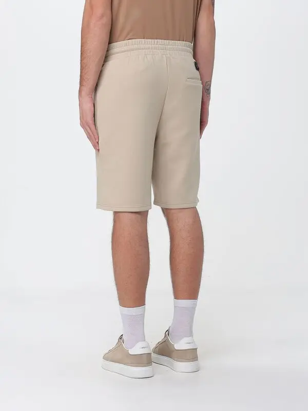 Peuterey Cotton Blend Jogging Shorts - Grey