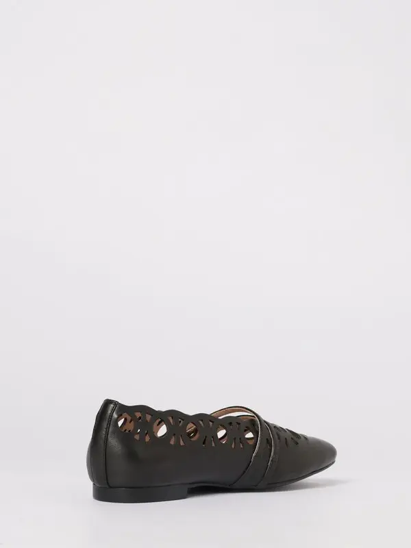 COCCINELLE Risako Perforated Leather Ballerinas