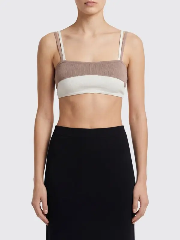 DIESEL® Cropped Top In Viscose Blend