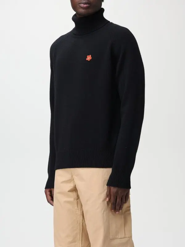 Kenzo Embroidered Turtleneck Sweater