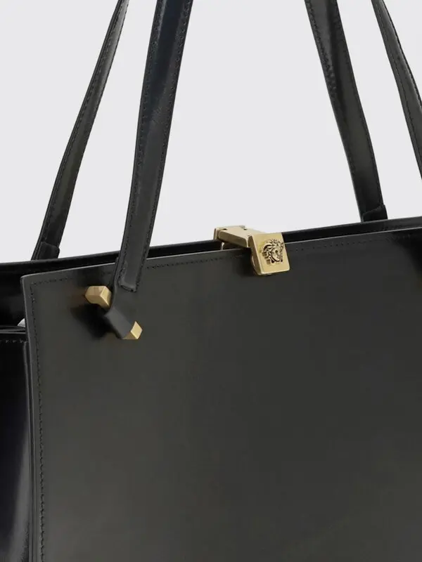 Versace Severine Leather Bag - Black