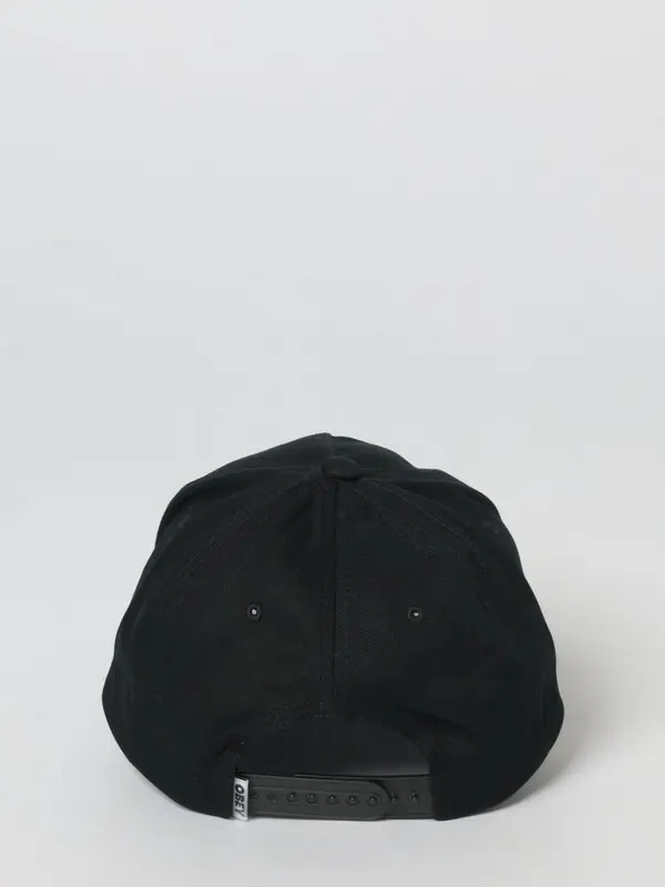 Obey Cotton Hat With Embroidered Logo