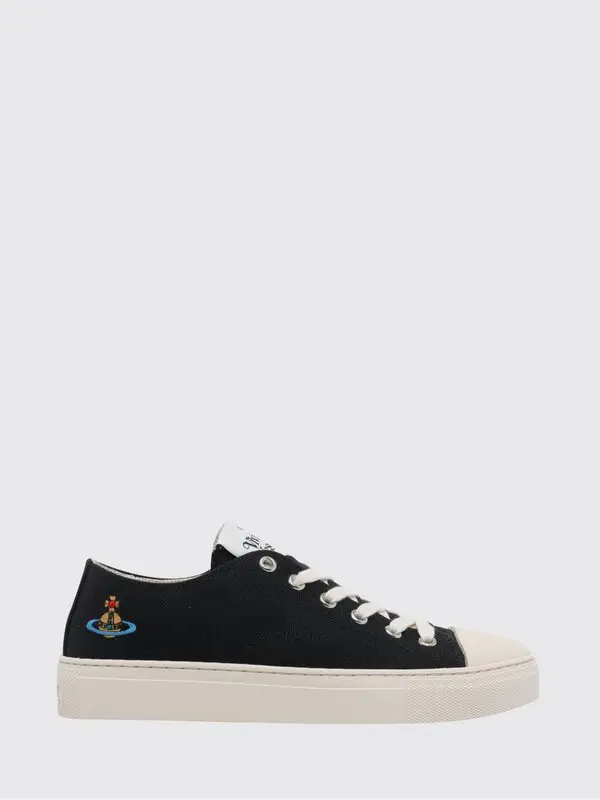 VIVIENNE WESTWOOD Cotton Canvas Lace-up Sneakers