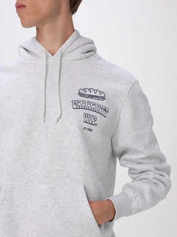 Carhartt Work In Progress Hoodie With Graphic Detail