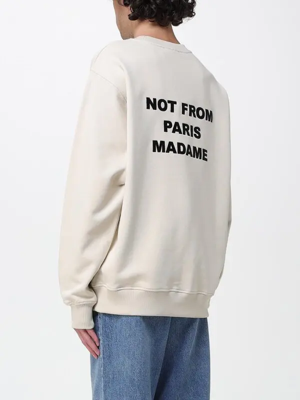 Drole De Monsieur Sweatshirt Colour - White
