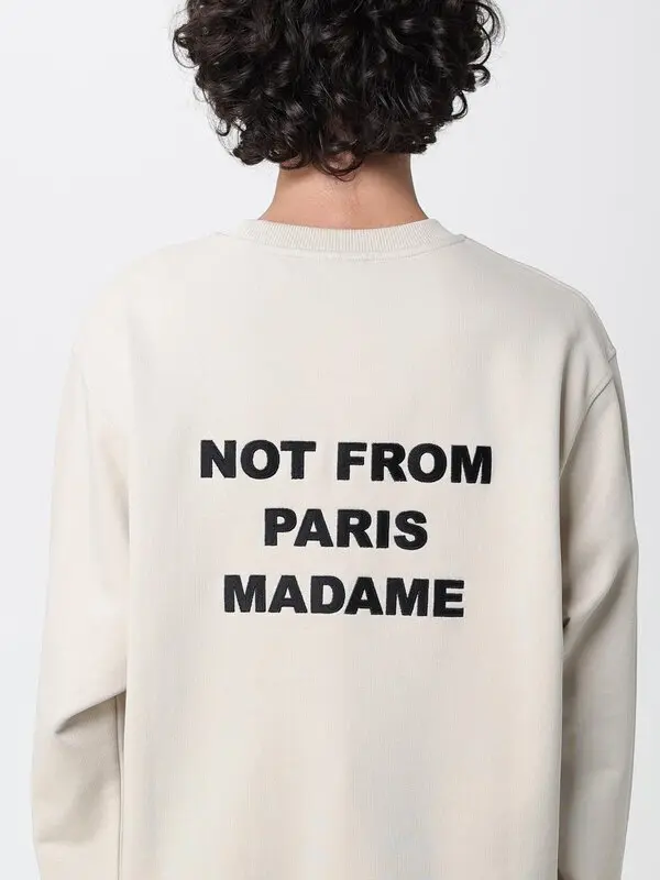 Drole De Monsieur Sweatshirt Colour - White