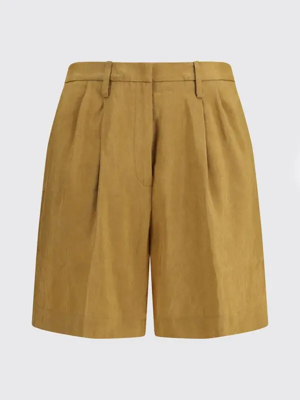 FORTE_FORTE Linen Blend Shorts