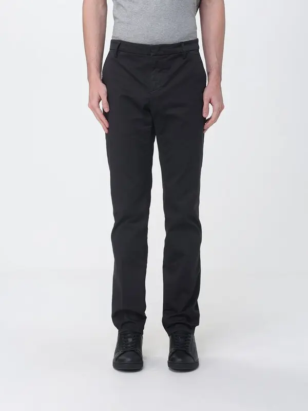 DONDUP Twill Chino Trousers - Black