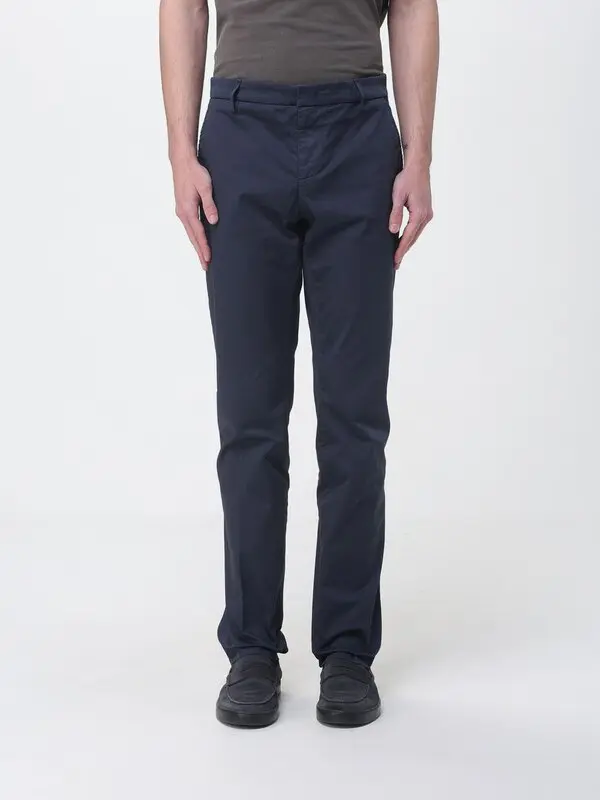 DONDUP Twill Chino Trousers - Blue