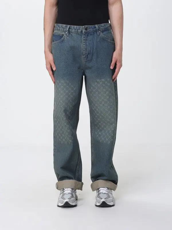 DAILY PAPER Cotton Wide-leg Jeans