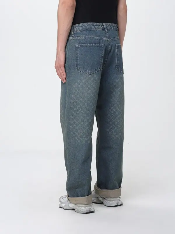 DAILY PAPER Cotton Wide-leg Jeans