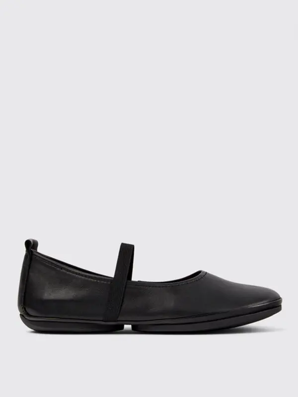 Camper Ballet Flats With Elastic Strap