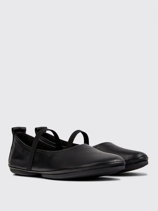 Camper Ballet Flats With Elastic Strap