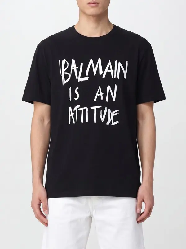 Balmain T-shirt Colour - Black