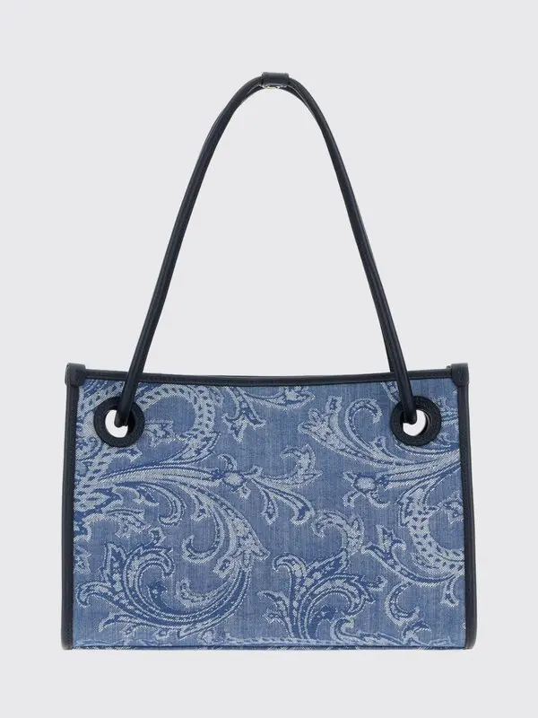 Etro Eyes Tote Bag With Paisley Jacquard