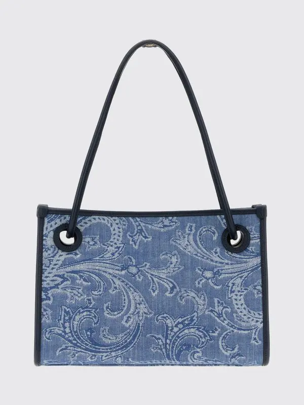Etro Eyes Tote Bag With Paisley Jacquard