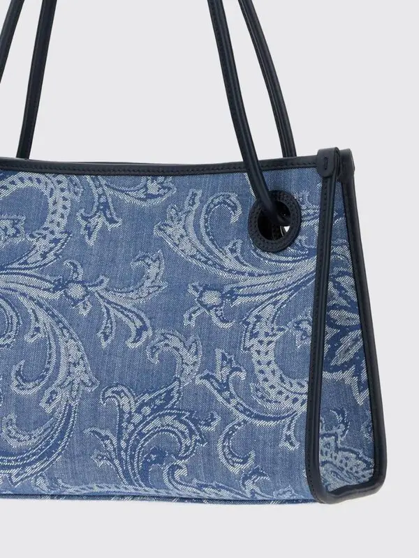 Etro Eyes Tote Bag With Paisley Jacquard