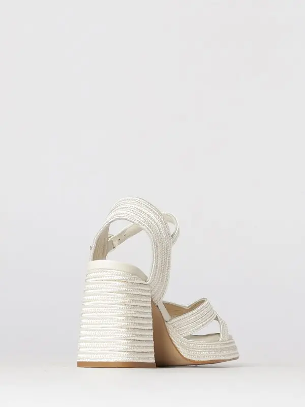 CastaÑer Woven Jute Sandals - White