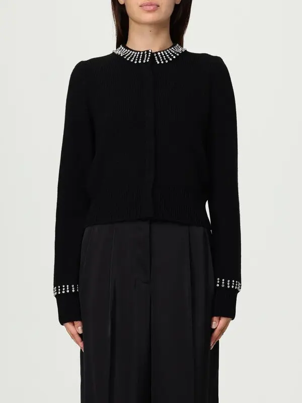 Pinko Embellished Cardigan - Black