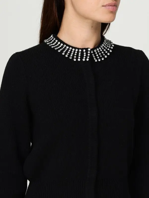 Pinko Embellished Cardigan - Black