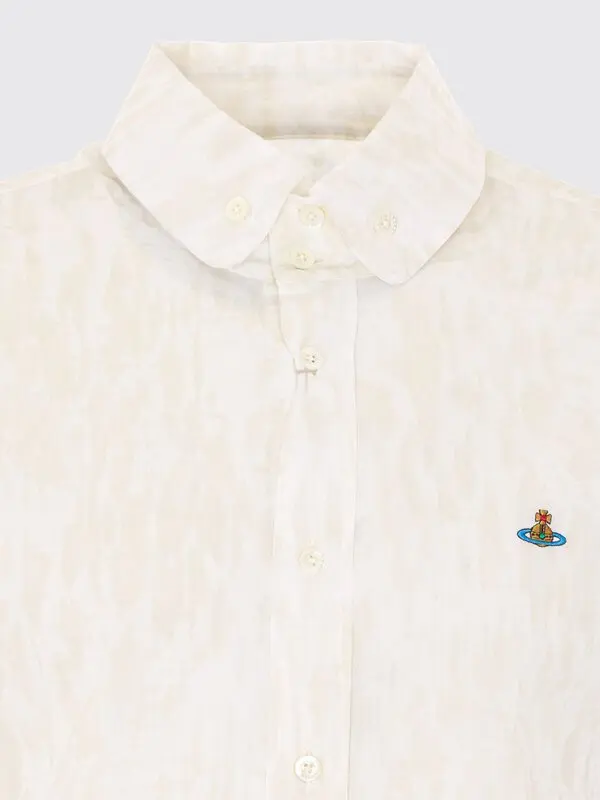 VIVIENNE WESTWOOD Cotton Shirt With Logo