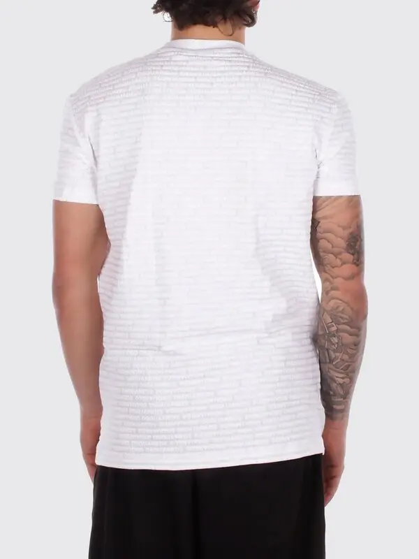 Dsquared2 Cotton T-shirt With All-over Logo