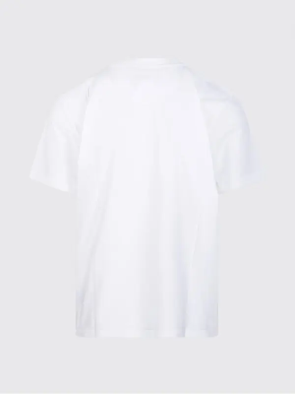 Barbour Crewneck Cotton T-shirt With Front Printed Logo - White