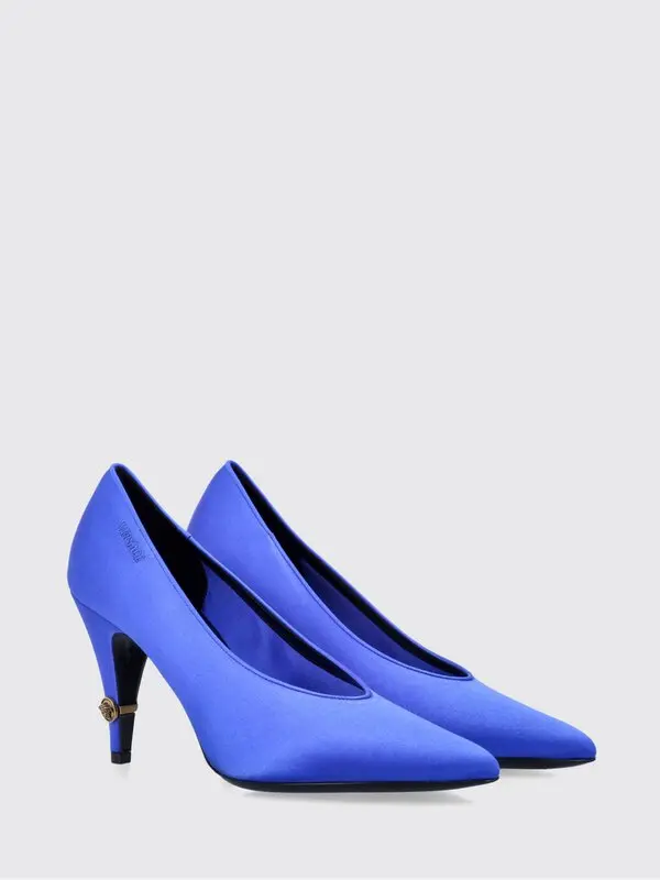 Versace Satin Pumps - Blue