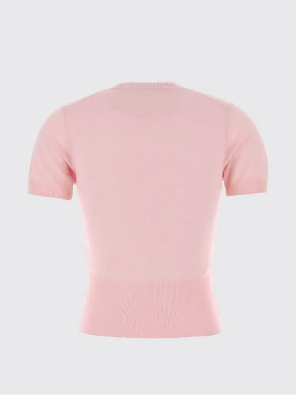 VIVIENNE WESTWOOD Wool And Silk Crew Neck Sweater - Pink