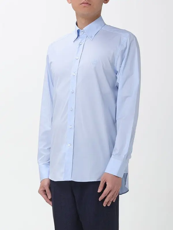 Etro Shirt Colour - Gnawed Blue
