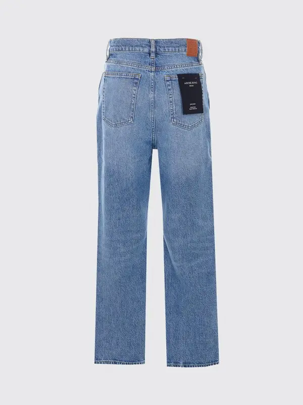 ANINE BING Straight Denim Jeans